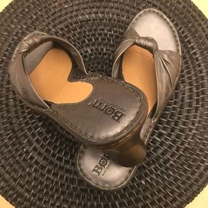 Born | Shoes | New Pewter Born Sz 8 Wedges | Poshmark